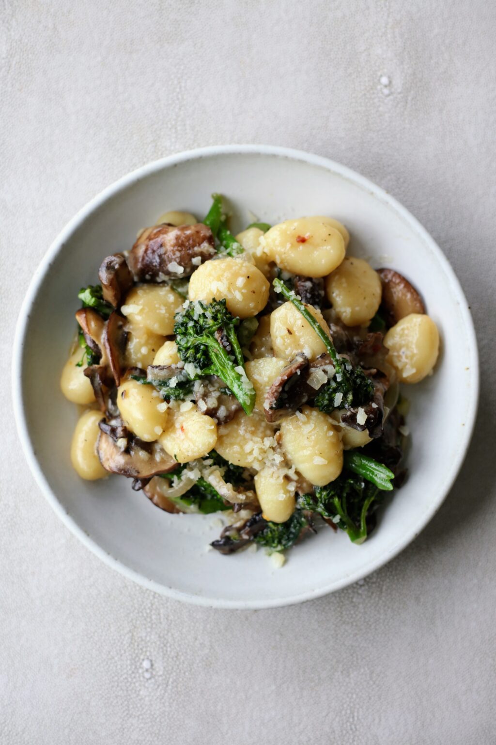 Creamy Mushroom Gnocchi - Everyday Delish