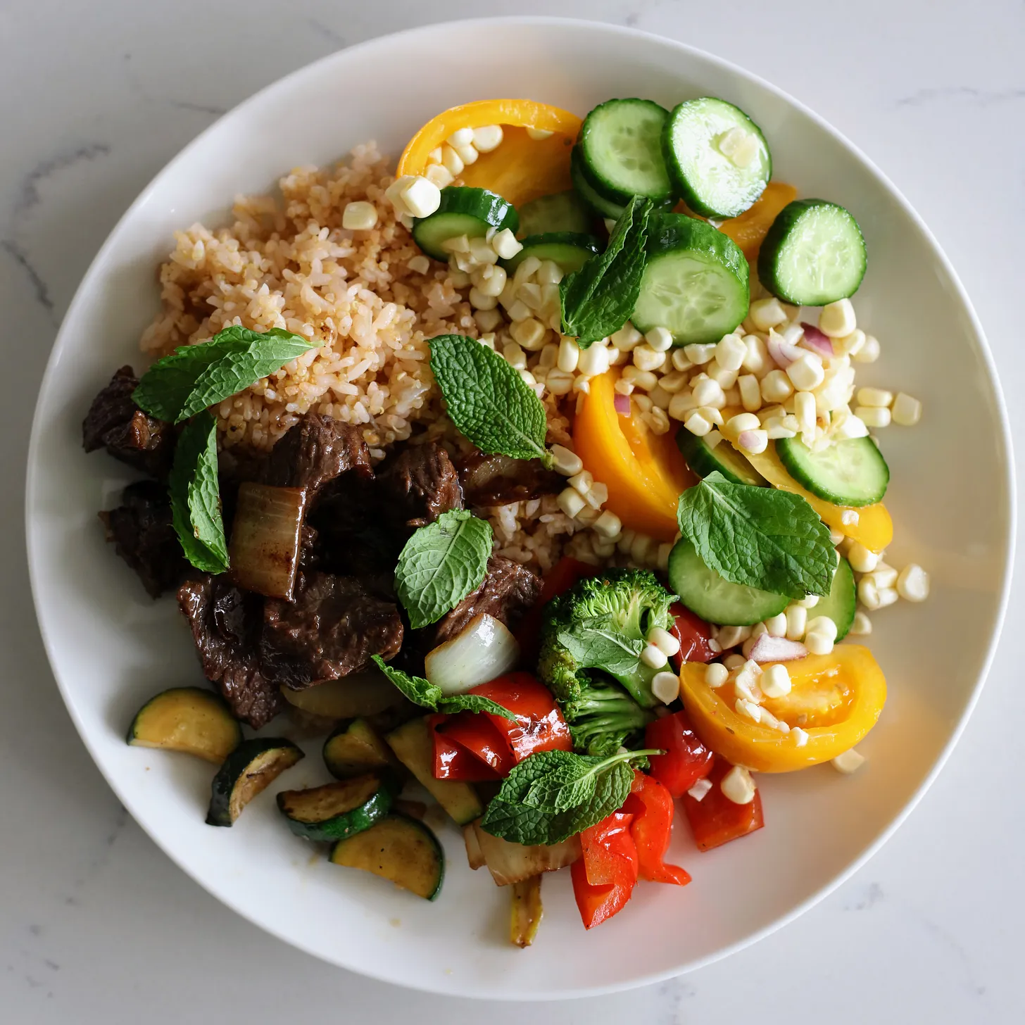 Vietnamese Inspired Shaking Beef Bowl - Everyday Delish